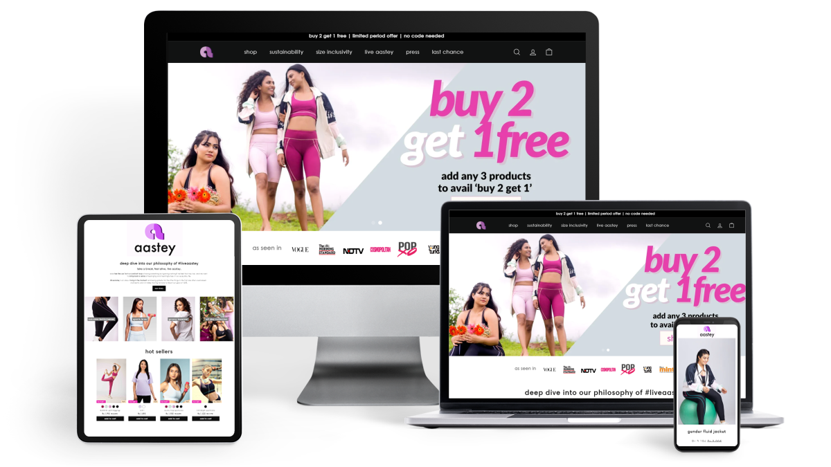 Shopify Case Study - Aastey | Rock Technolabs