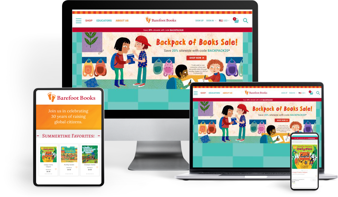 Magento Commerce Case Study - Barefoot Books